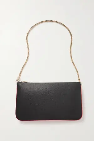 CHRISTIAN LOUBOUTIN Loubila Textured-leather Shoulder Bag