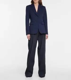 Altuzarra Fenice Virgin Wool Blazer - Blue