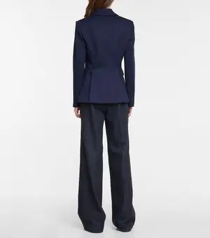 Altuzarra Fenice Virgin Wool Blazer - Blue