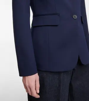 Altuzarra Fenice Virgin Wool Blazer - Blue