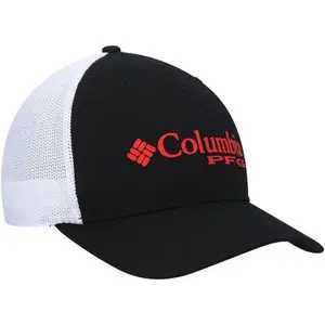 Columbia Nebraska Huskers Pfg Logo Snapback Hat