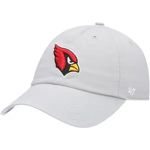 '47 Arizona Cardinals Clean Up Adjustable Hat - Gray