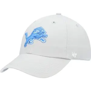 '47 Detroit Lions Clean Up Adjustable Cap - Gray