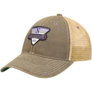 Our Legacy Northwestern Wildcats Legacy Point Old Favorite Trucker Snapback Hat - Gray