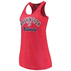 SOFT AS A GRAPE Washington Nationals Graphic Tank Top