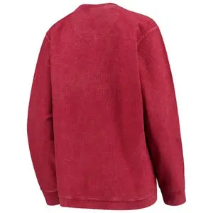 PRESSBOX Iowa State Cyclones Comfy Cord Vintage Wash Basic Arch Pullover Sweatshirt