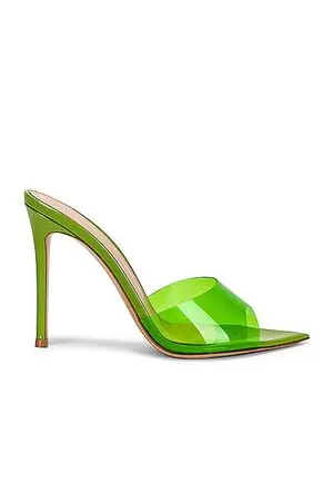 GIANVITO ROSSI Plexi Sandal Kiwi