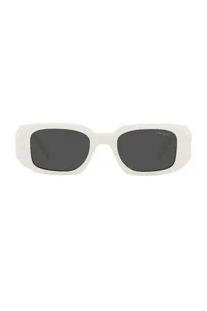 Prada White Sunglasses