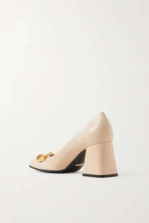 Gucci Horsebit-detailed Leather Pumps