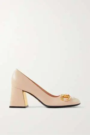 Gucci Horsebit-detailed Leather Pumps