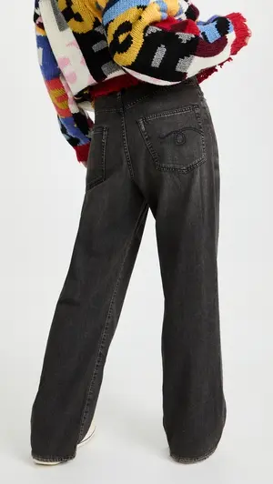 R13 Damon Pleated Wide Leg