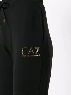 Emporio Armani Studded Logo Track Pants