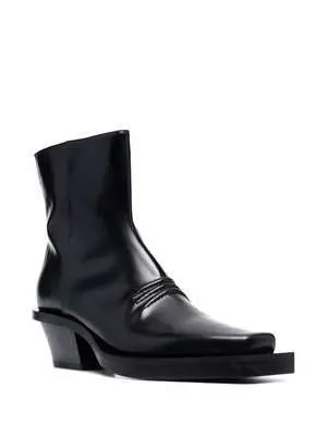 1017 Alyx 9sm Leone Leather Ankle Boots