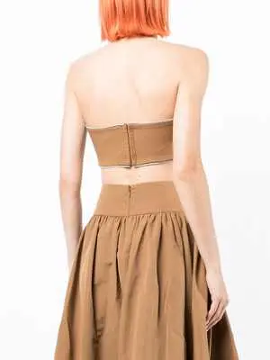 Staud Cropped Bralette Top