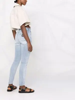 Dolce & Gabbana Grace Distressed Skinny Jeans