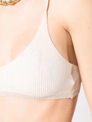 Jacquemus Le Bandeau Valensole Knitted Bralette