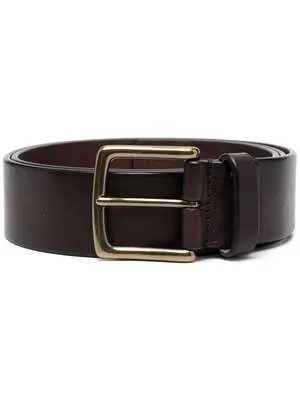 Officine Creative Grained Leather Belt - Brown