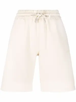 Off-white Drawstring Shorts For Women