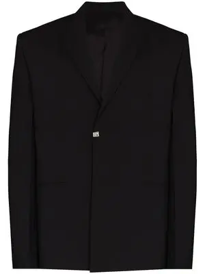 1017 Alyx 9sm Wide-shoulder Tailored Blazer - Black
