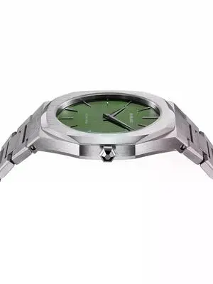 D1 MILANO Ultra Thin 40mm Bracelet Watch - Green