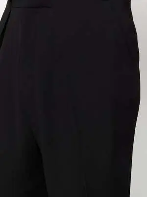 Balmain Side Folded Cropped Trousers