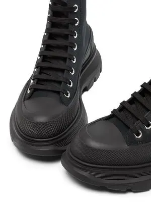 Alexander McQueen Tread Slick Lace-up Boots