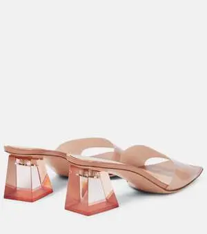 GIANVITO ROSSI Cosmic 55 Mules - Pink