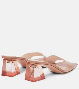GIANVITO ROSSI Cosmic 55 Mules - Pink