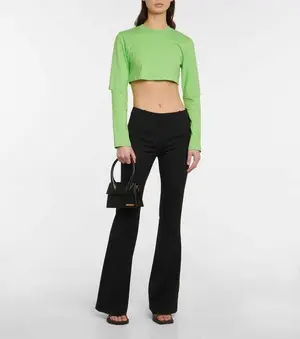Jacquemus Le Tshirt Piccola Crop Top