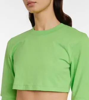 Jacquemus Le Tshirt Piccola Crop Top