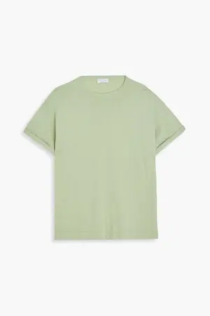 Brunello Cucinelli Metallic Cashmere-blend T-shirt