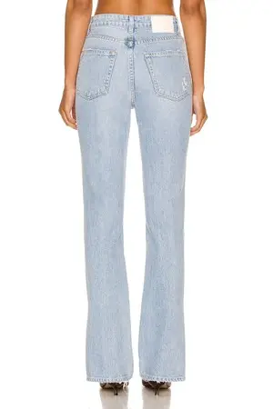 GRLFRND Harlow High-rise Boot Slit Jeans - Hudson Yards