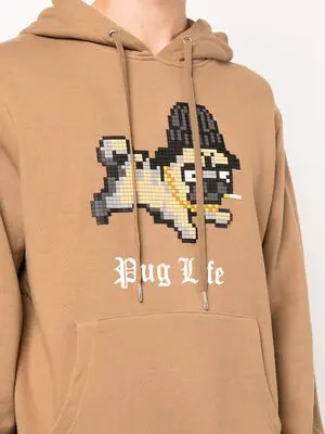 MOSTLY HEARD RARELY SEEN 8-BIT Pug Life Pullover Hoodie