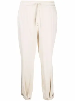 Lorena Antoniazzi Side Stripe Track Pants - Neutrals