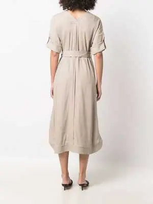 Lorena Antoniazzi Belted Midi Dress
