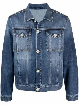 BILLIONAIRE All Over Bb Denim Jacket
