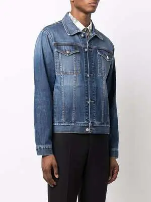 BILLIONAIRE All Over Bb Denim Jacket