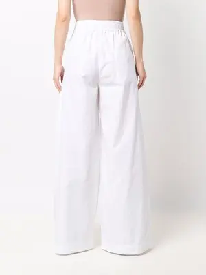 Aspesi Wide-leg Trousers - White