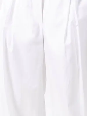 Aspesi Wide-leg Trousers - White