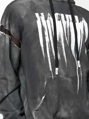 HACULLA. Smeared Distressed Hoodie