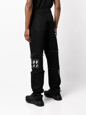 HACULLA. Eternal Salvation Straight Leg Jeans