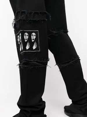 HACULLA. Eternal Salvation Straight Leg Jeans