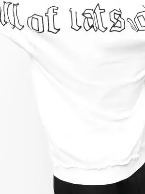 HACULLA. Logo-print Jumper - White