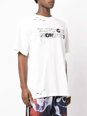 HACULLA. Blowing Up Growing Up Stretch-cotton T-shirt