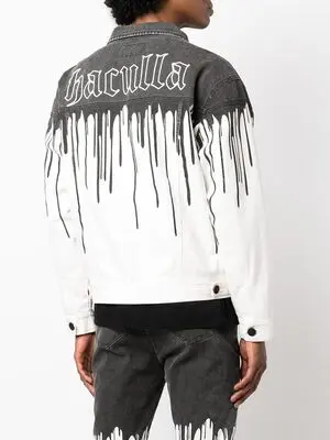 HACULLA. Dripping-paint Denim Jacket