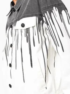 HACULLA. Dripping-paint Denim Jacket