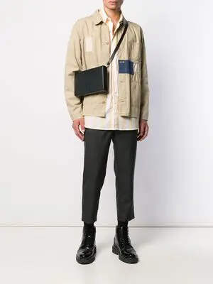 Ami Large De Coeur Box Bag