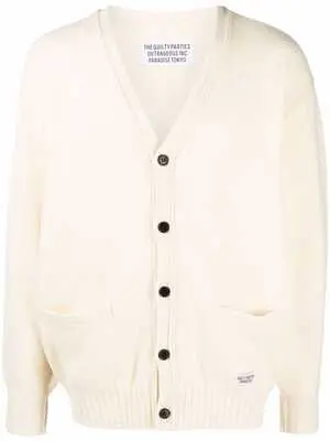 WACKO MARIA Embroidered Knit Cardigan