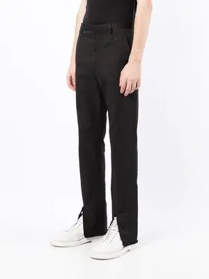 DION LEE Fray-trim Trousers