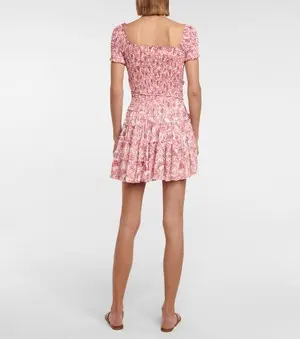 Poupette St Barth Soledad Mini Dress - Pink